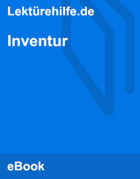 Inventur von Günther Eich | Analyse | Lektürehilfe.de